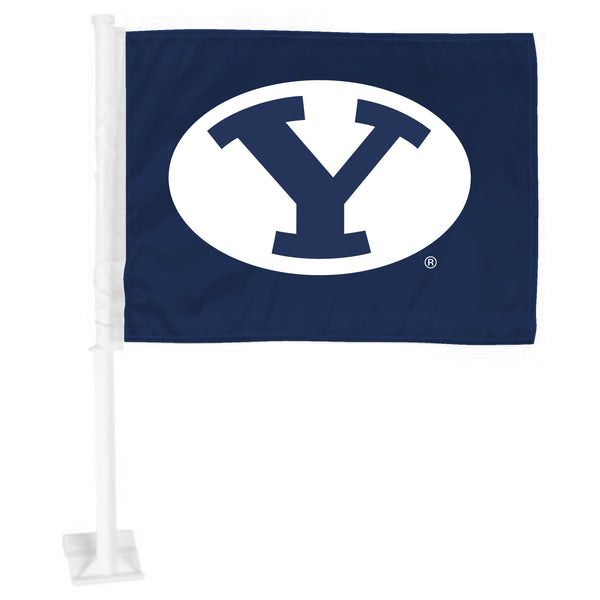 BYU Cougars Flag Car Primary Logo – Fan Shop HQ
