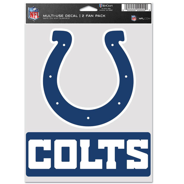 Indianapolis Colts Decal Multi Use Fan – Fan Shop HQ