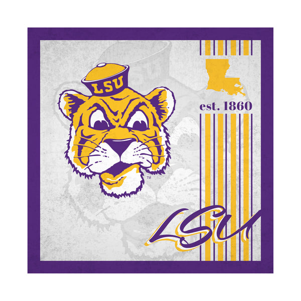 LSU Tigers Sign Wood 10x10 Album Design – Fan Shop HQ
