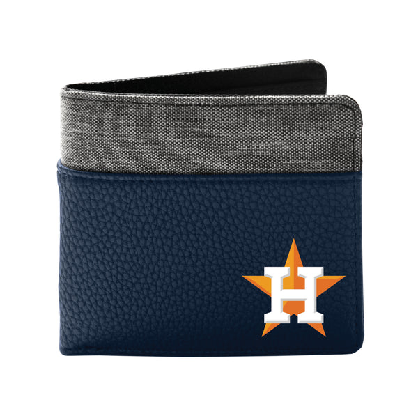 Houston Astros Pebble Bifold Wallet - NAVY – Fan Shop HQ