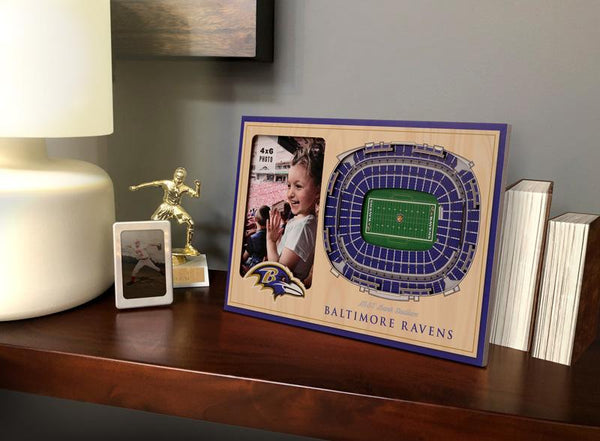 NFL Baltimore Ravens 3D StadiumViews Picture Frame – Fan Shop HQ