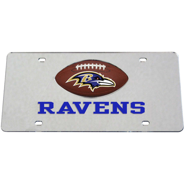 Baltimore Ravens Mirrored License Plate – Fan Shop HQ